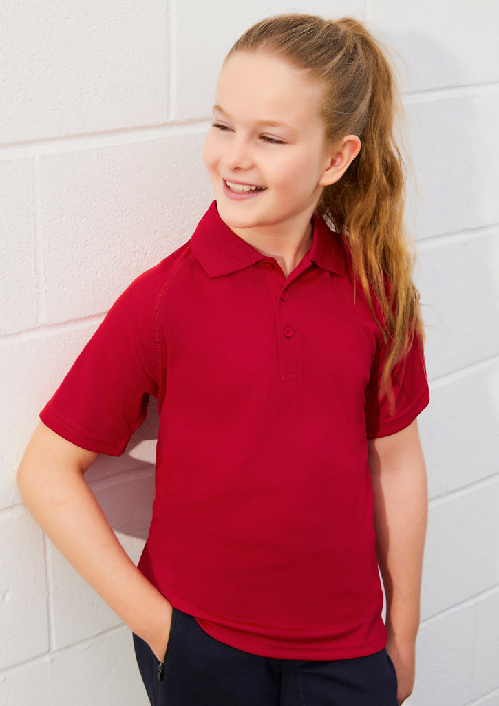 Biz Collection Kids Sprint Short Sleeve Polo (P300KS) – Squadwear Australia