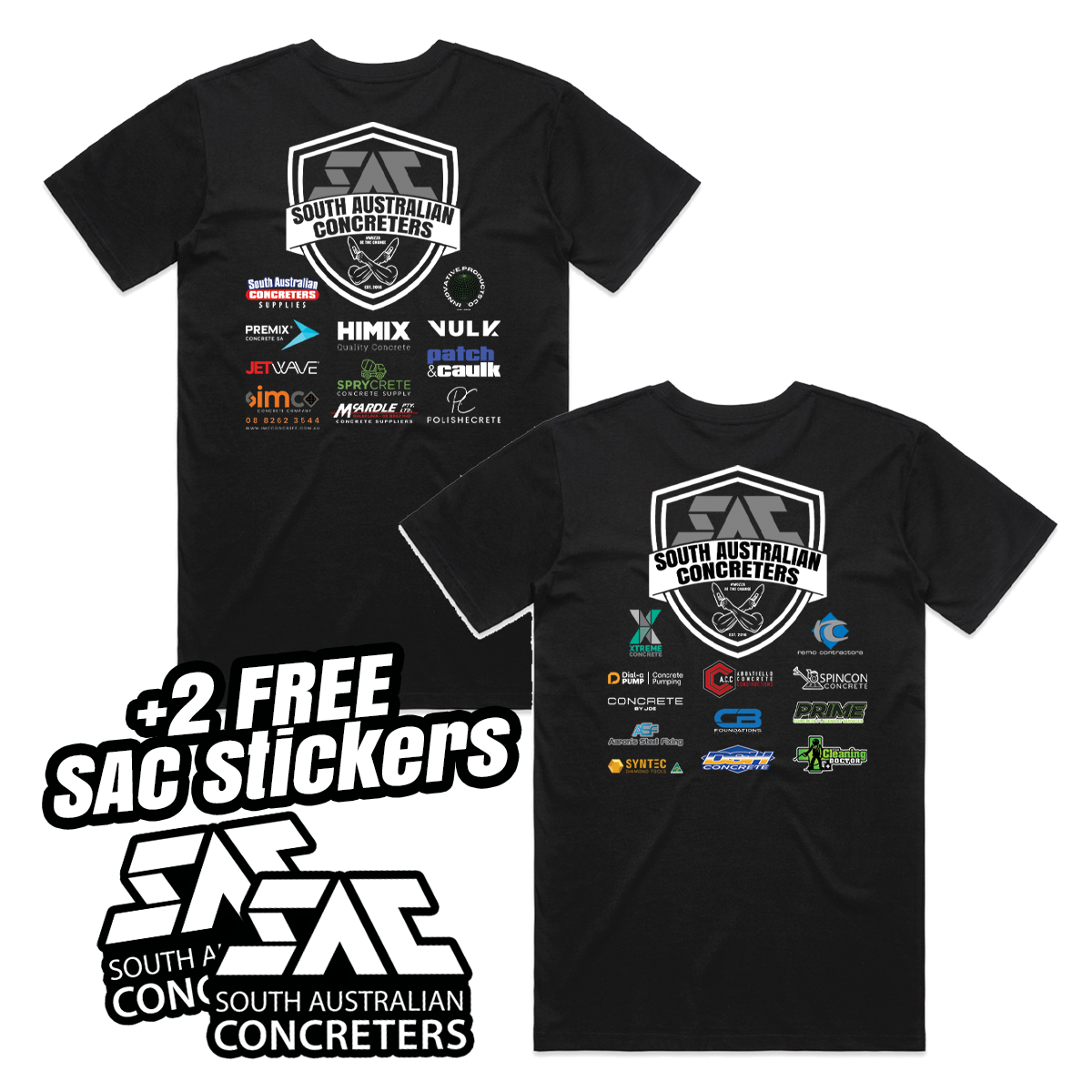 SAC 2026 Tee Bundle – Squadwear Australia