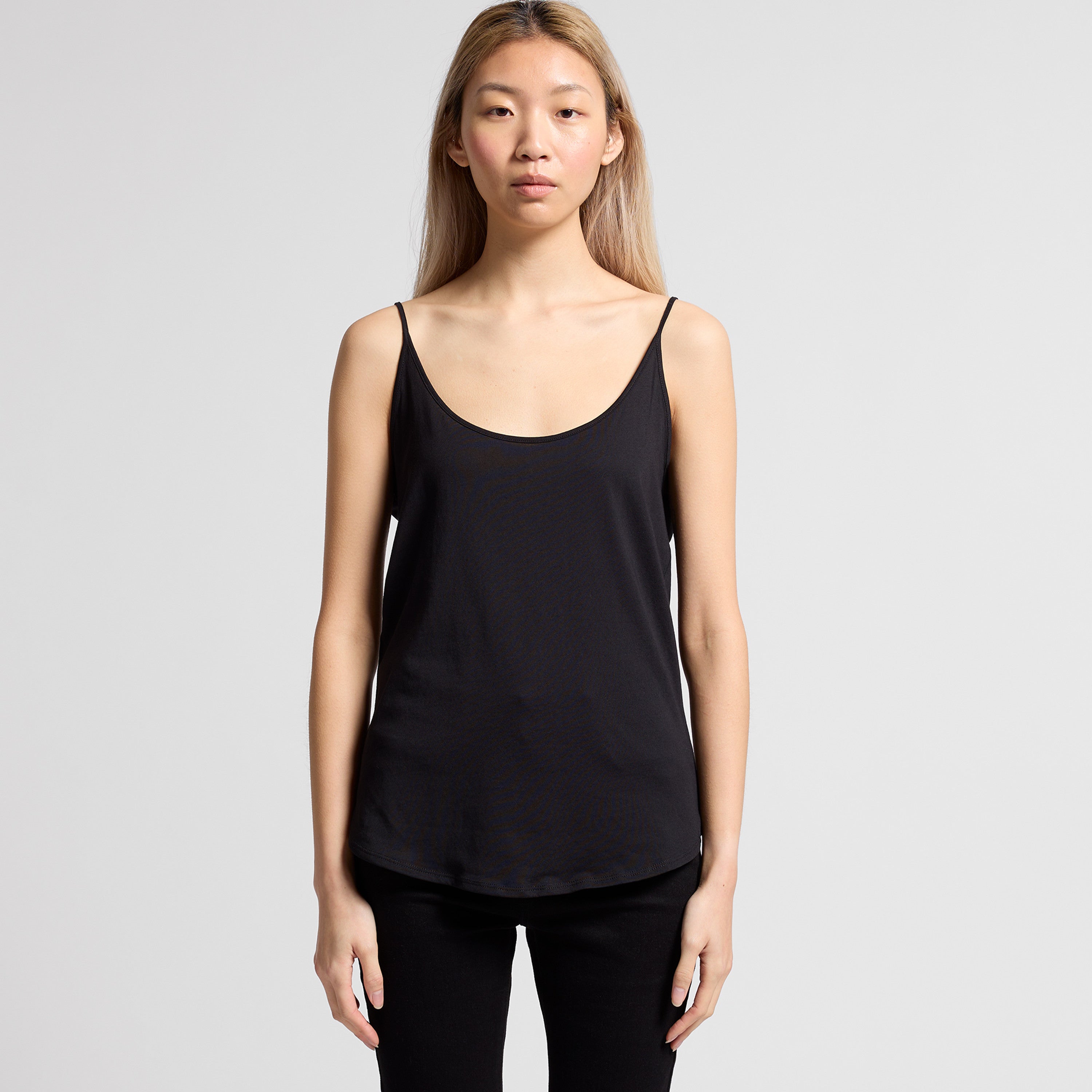 Wo's Pillar String Singlet - 4022 – Squadwear Australia