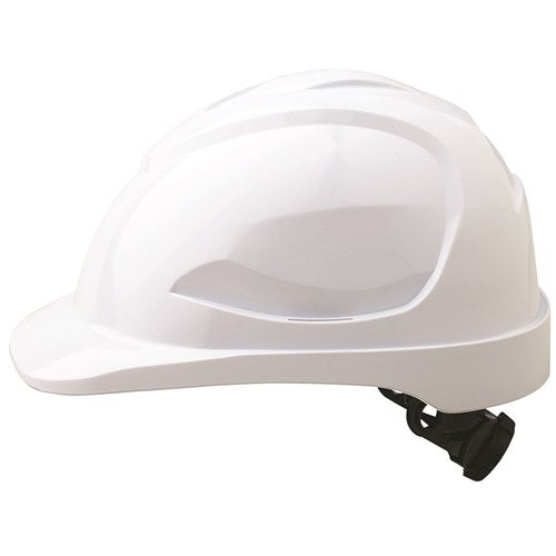 V9 Hard Hat Unvented Ratchet Harness - White – Squadwear Australia