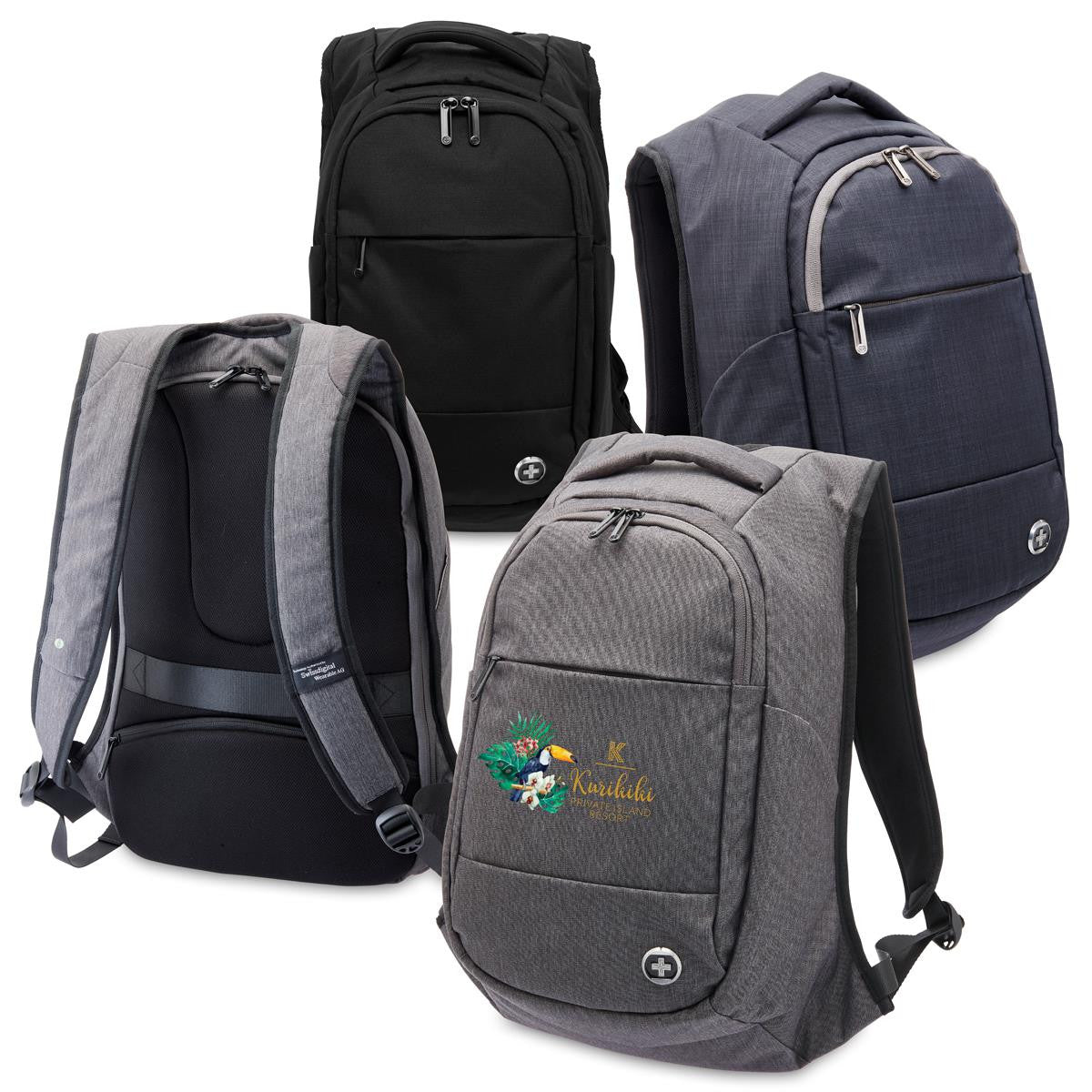 SD703 Swissdigital Bolt Anti-Theft Backpack – Squadwear Australia