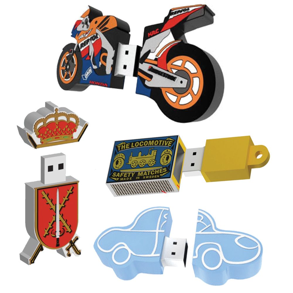 2D Custom Shape USB Flash Drive - Factory Direct – Squadwear Australia