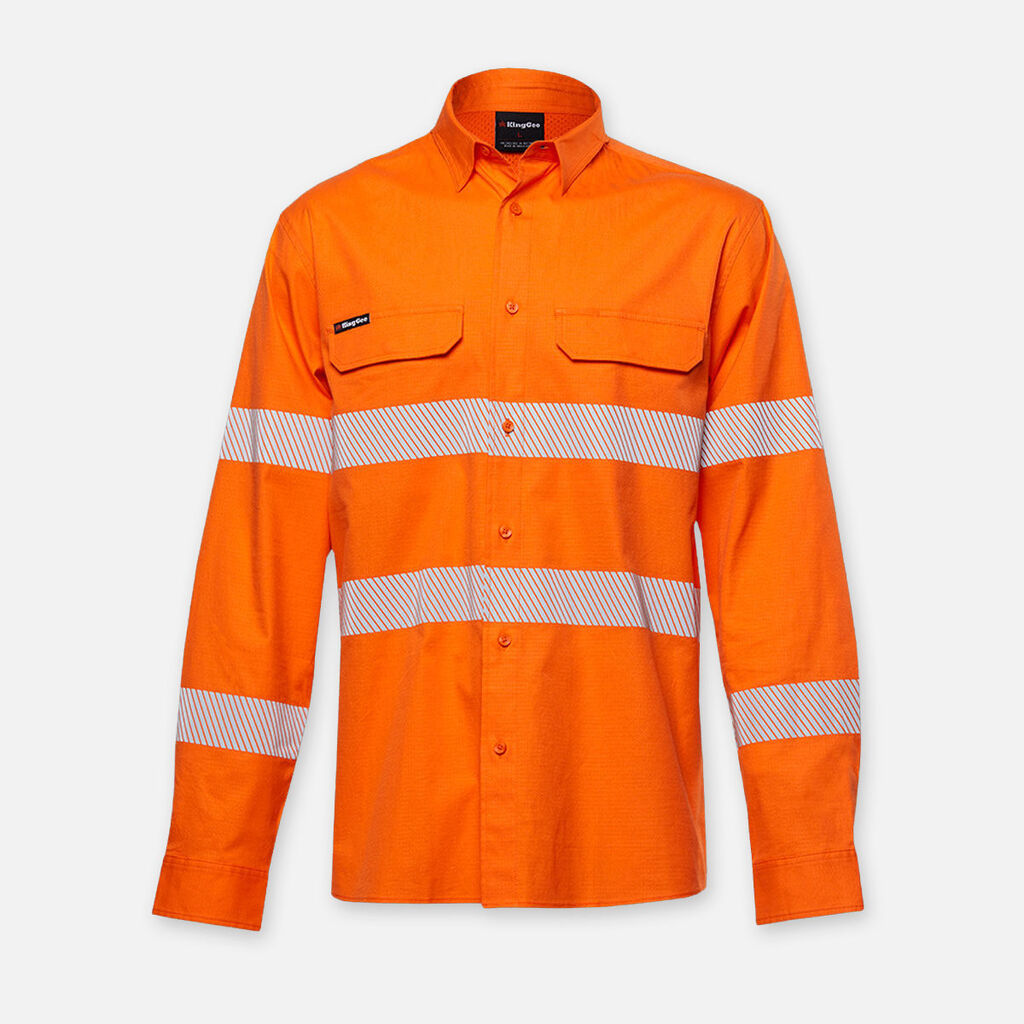 Workcool Pro Hi-Vis Stretch Reflective Work Shirt – Squadwear Australia