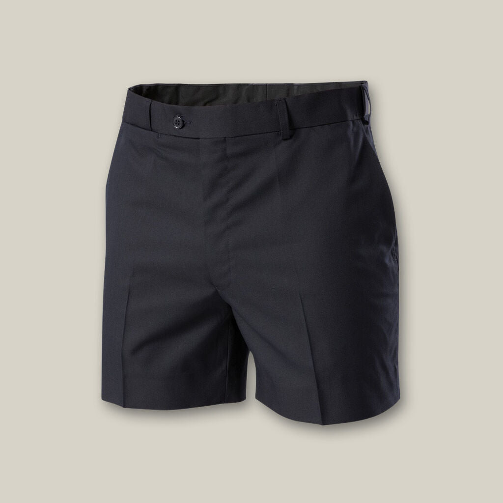 Permanent Press Crease Free Plain Front Short – Squadwear Australia